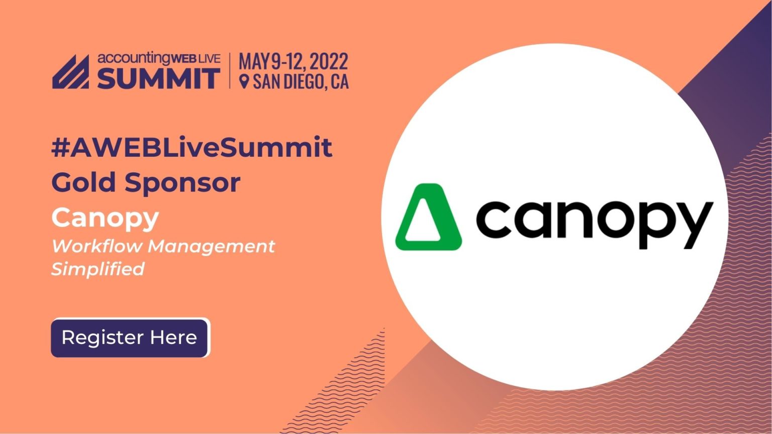 Meet Canopy at AWEB Live Summit 2022! | Scott M. Aber, CPA PC